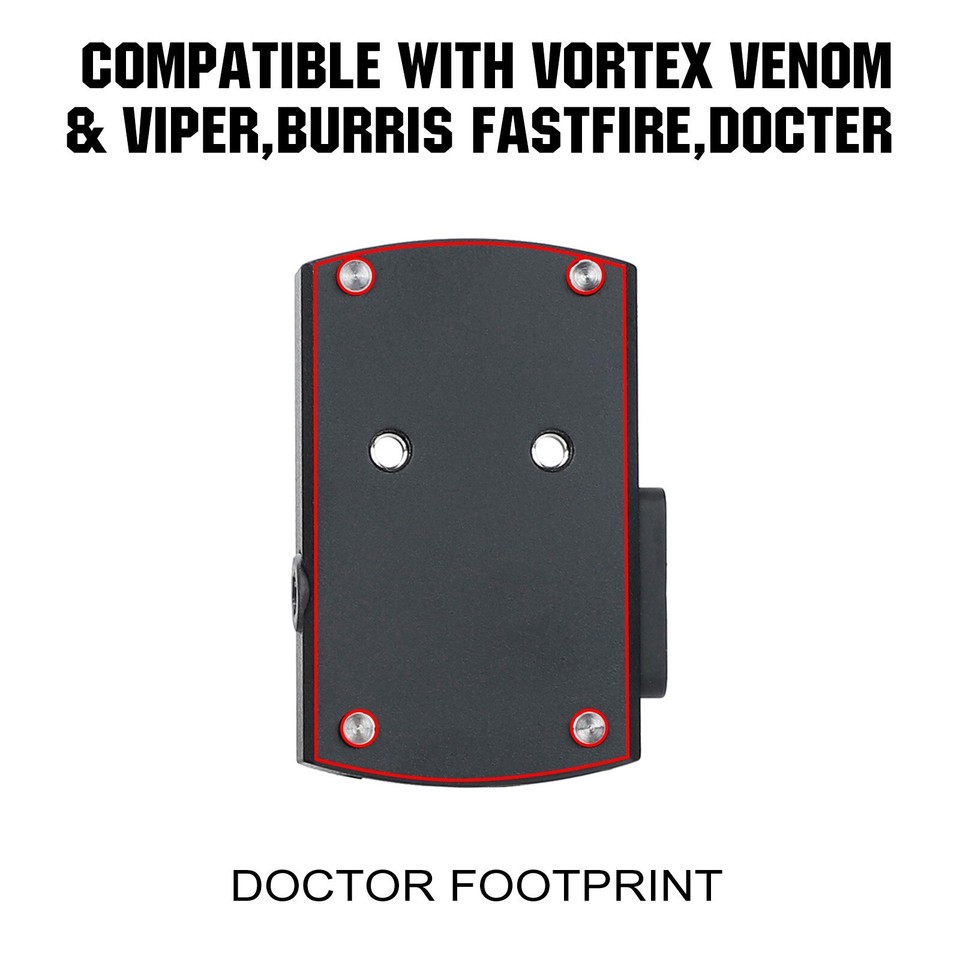 ohhunt Picatinny Mount Red Dot Adapter fits Vortex Venom / Viper ...