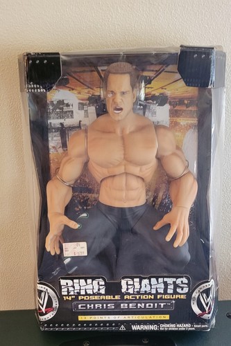 WWE Chris Benoit Ring Giants 14 inch Wrestling Figure 2005 Jakks ...