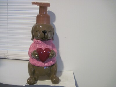 BATH AND BODY WORKS VALENTINE'S DAY DOG SOAP DISPENSER | eBay