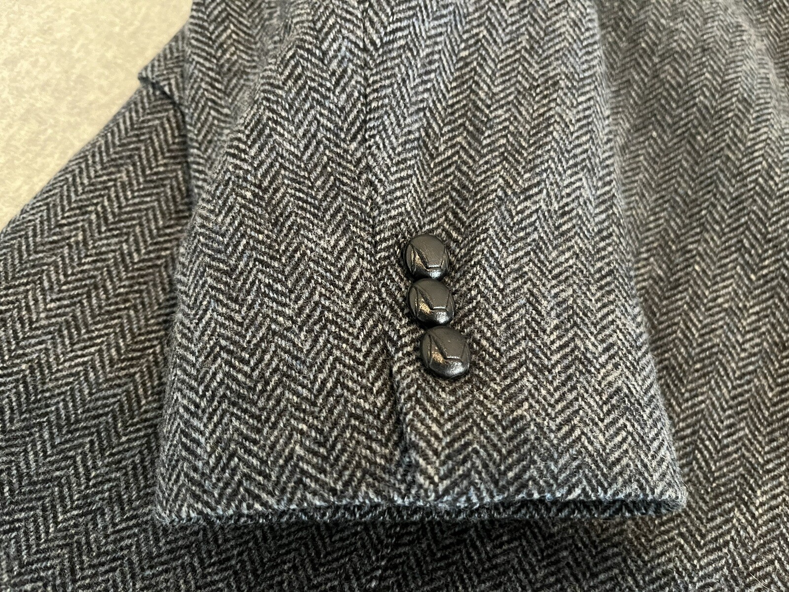 Pendleton Western Tweed Wool Blue Jacket Blazer Sport Coat Elbow ...