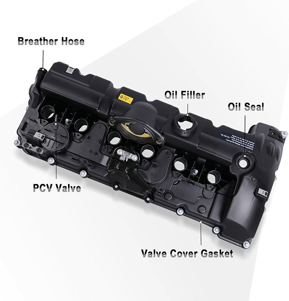 Valve Cover w/ Gasket & Bolts For BMW E70 E82 E90 X5 128i 328i 528i ...