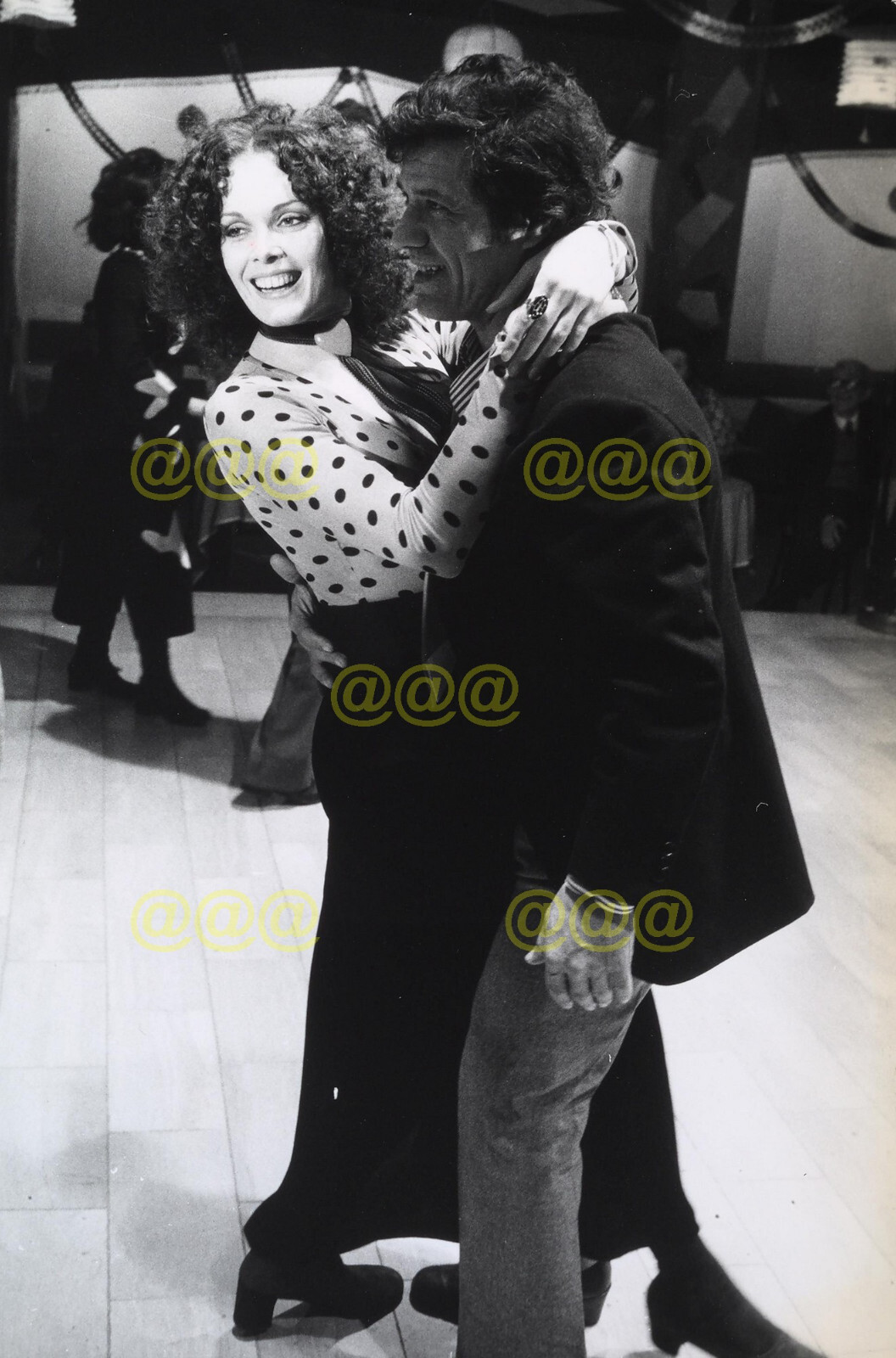 Photo - Martine Beswick & Franco Franchi dance at a club, 1970s | eBay