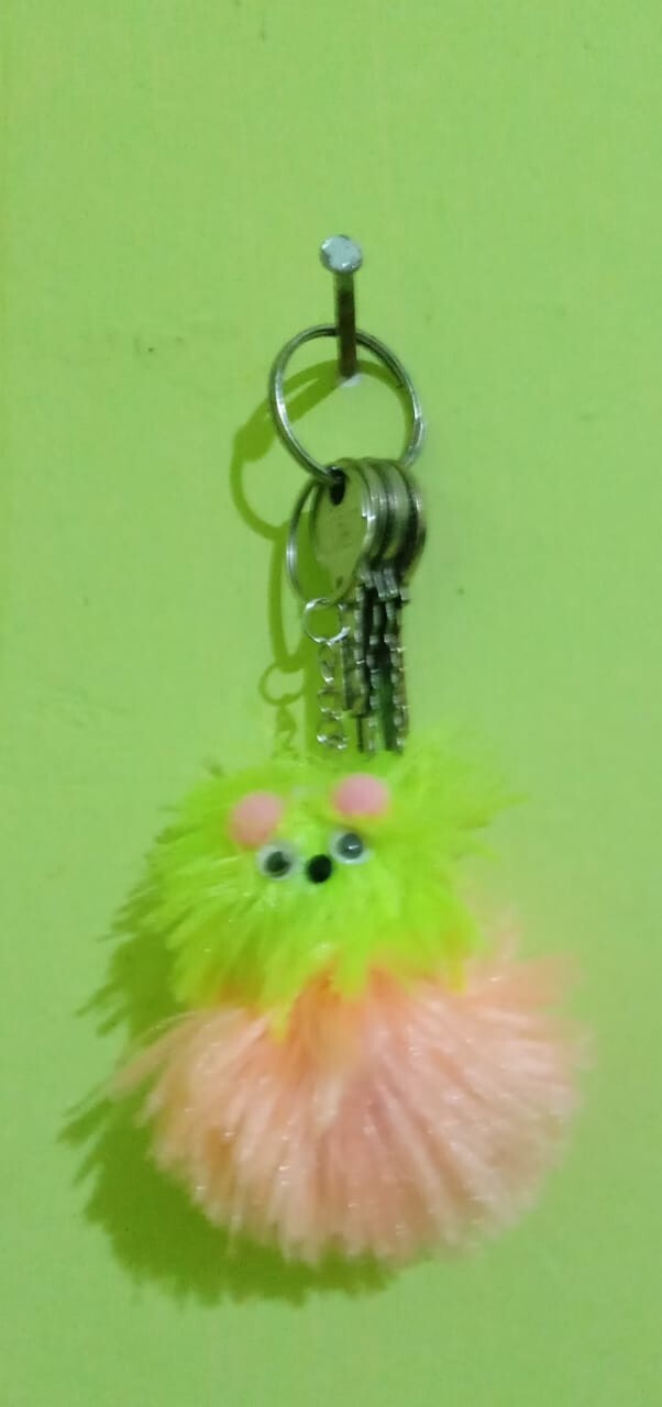 beautiful wool key tags new assorted colored free shipping 10 key ...