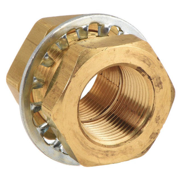 Parker 1/4" FNPT Brass Anchor Bulkhead Coupling 207acbh-4 for sale ...