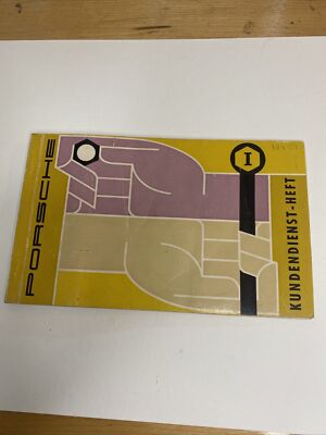 Porsche 356 356C Service Book II Manual- March, 1964 Used W/Compression ...