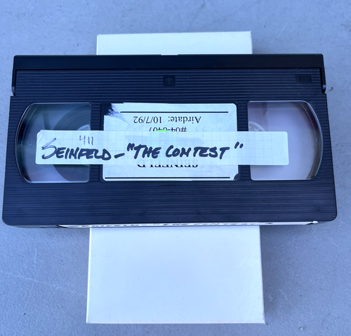 Seinfeld The Contest NBC Production Viewing Cassette VHS Tape Season Ep ...