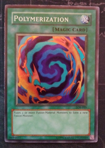 Polymerization LOB-059 Super Rare Unlimited Edition LP Yugioh | eBay