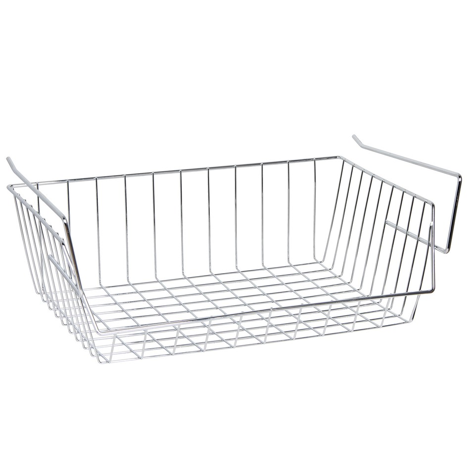 2 TIER FOLDABLE SHELF KITCHEN CABINET STORAGE STACKABLE CUPBOARD RACK ...