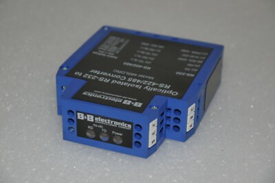 B&B ELECTRONICS 485LDRC OPTICALLY ISOLATED RS-232 TO RS-422/485 ...