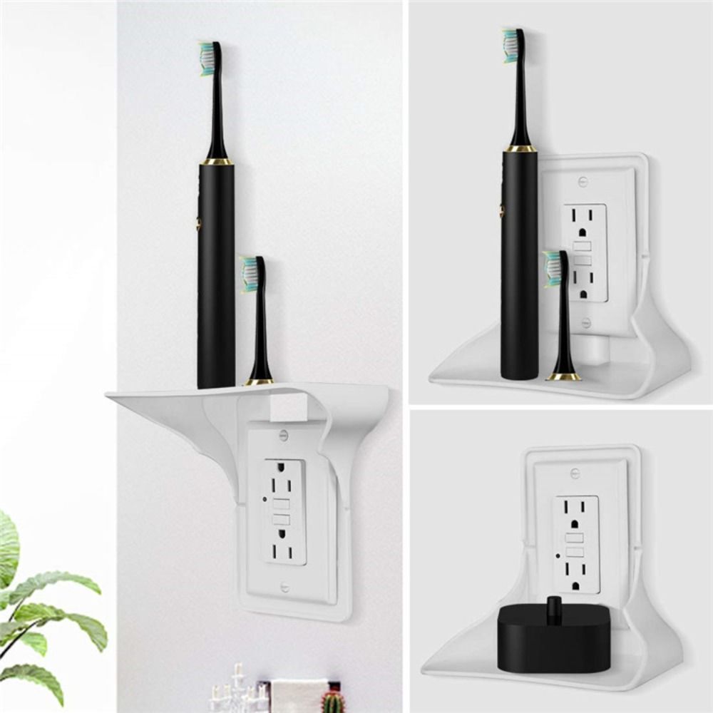 Wall Outlet Switch Rack Outlet Shelf Barthroom Storage Phone Charging ...