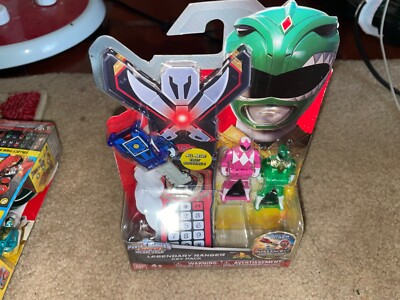 Power Rangers Super Megaforce Legendary Ranger MMPR Green Ranger Key ...