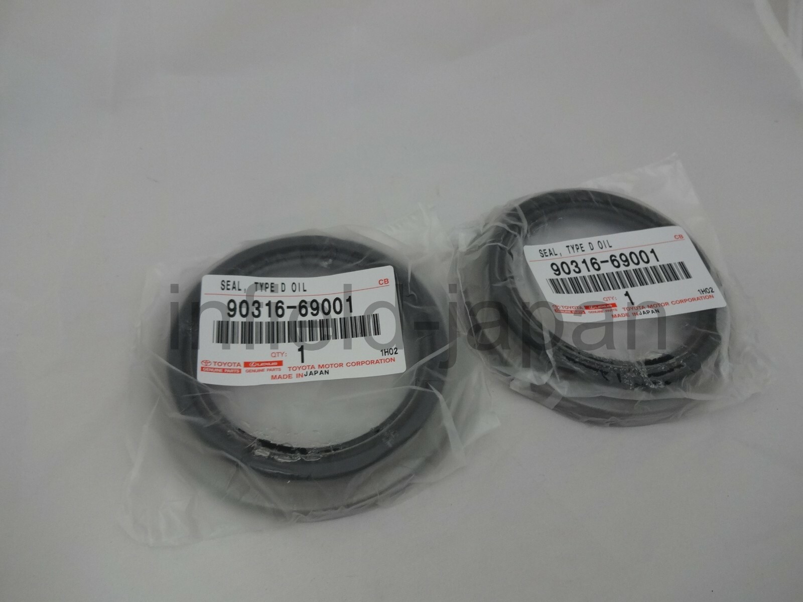 Genuine Toyota Front Outer Hub Seal 90316-69001 x2 F/S | eBay