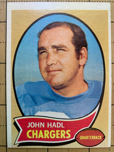 1970 TOPPS FOOTBALL - JOHN HADL #73 - SAN DIEGO CHARGERS | eBay