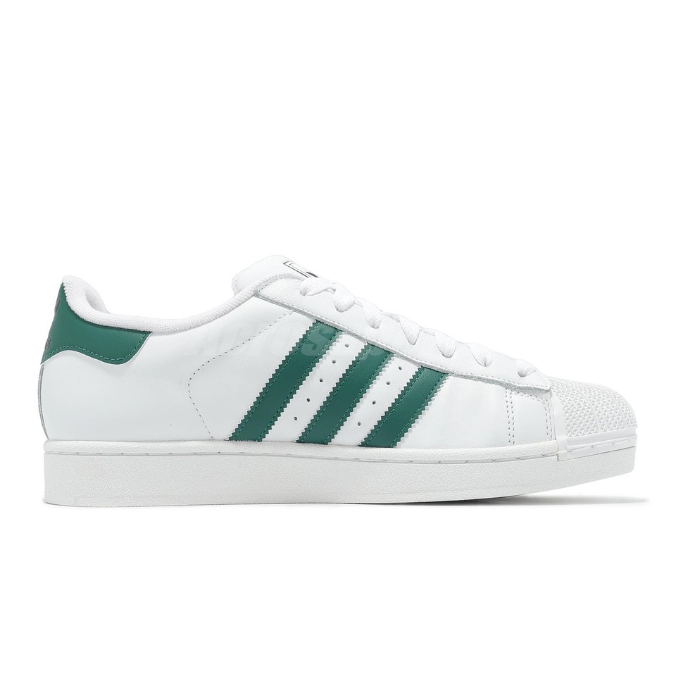 adidas Originals Superstar II 2 Footwear White Green Men Unisex Shoes ...