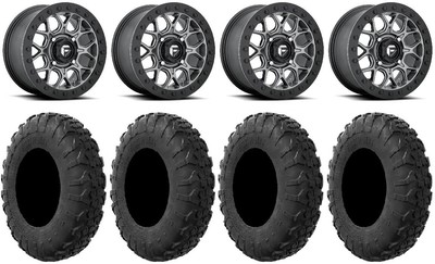 Fuel Tech Beadlock Gm 15" Wheels 33" MotoVator R/T Tires Can-Am ...