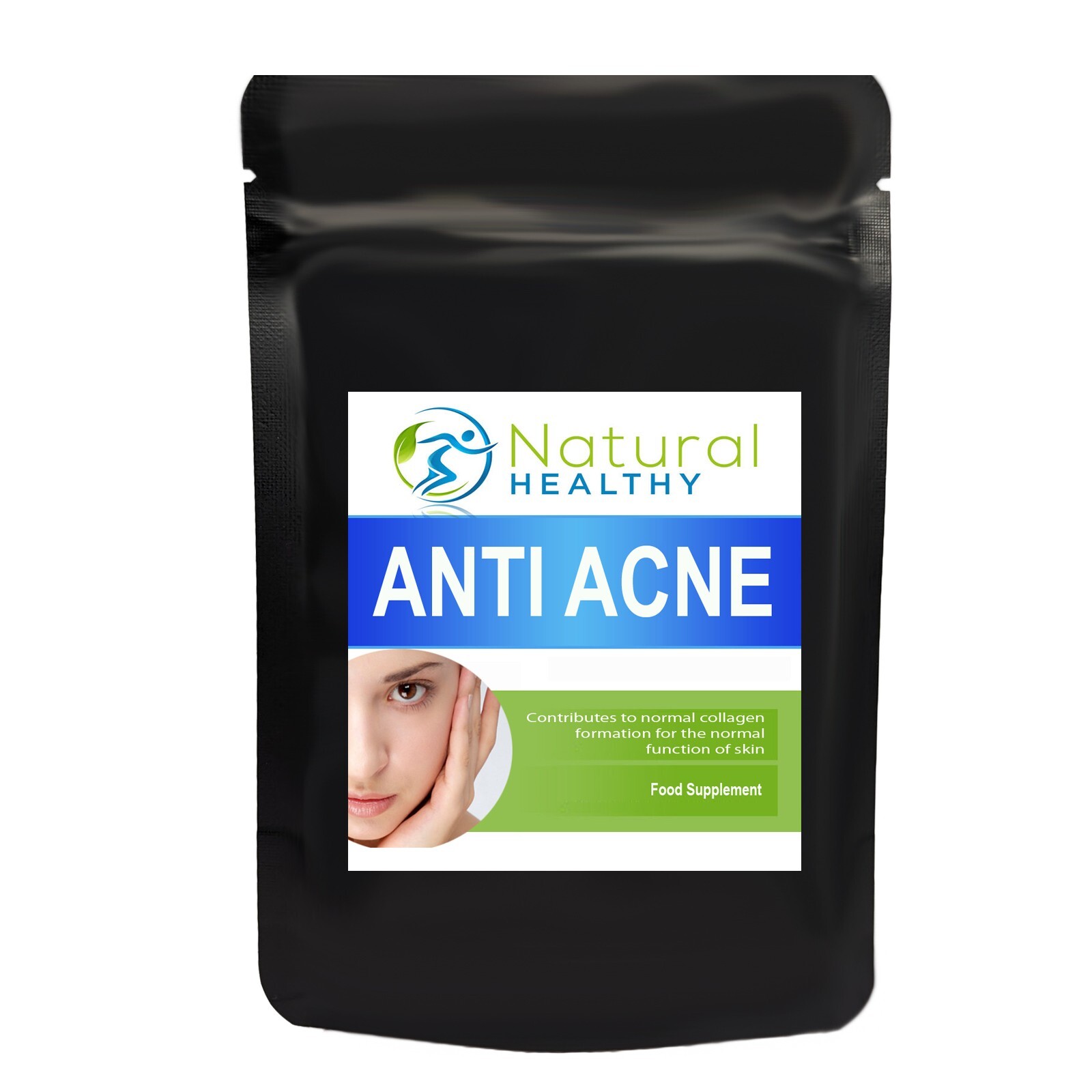 Anti Acne Capsules (60 Capsules) Natural And Healthy UK Diet Supplement ...