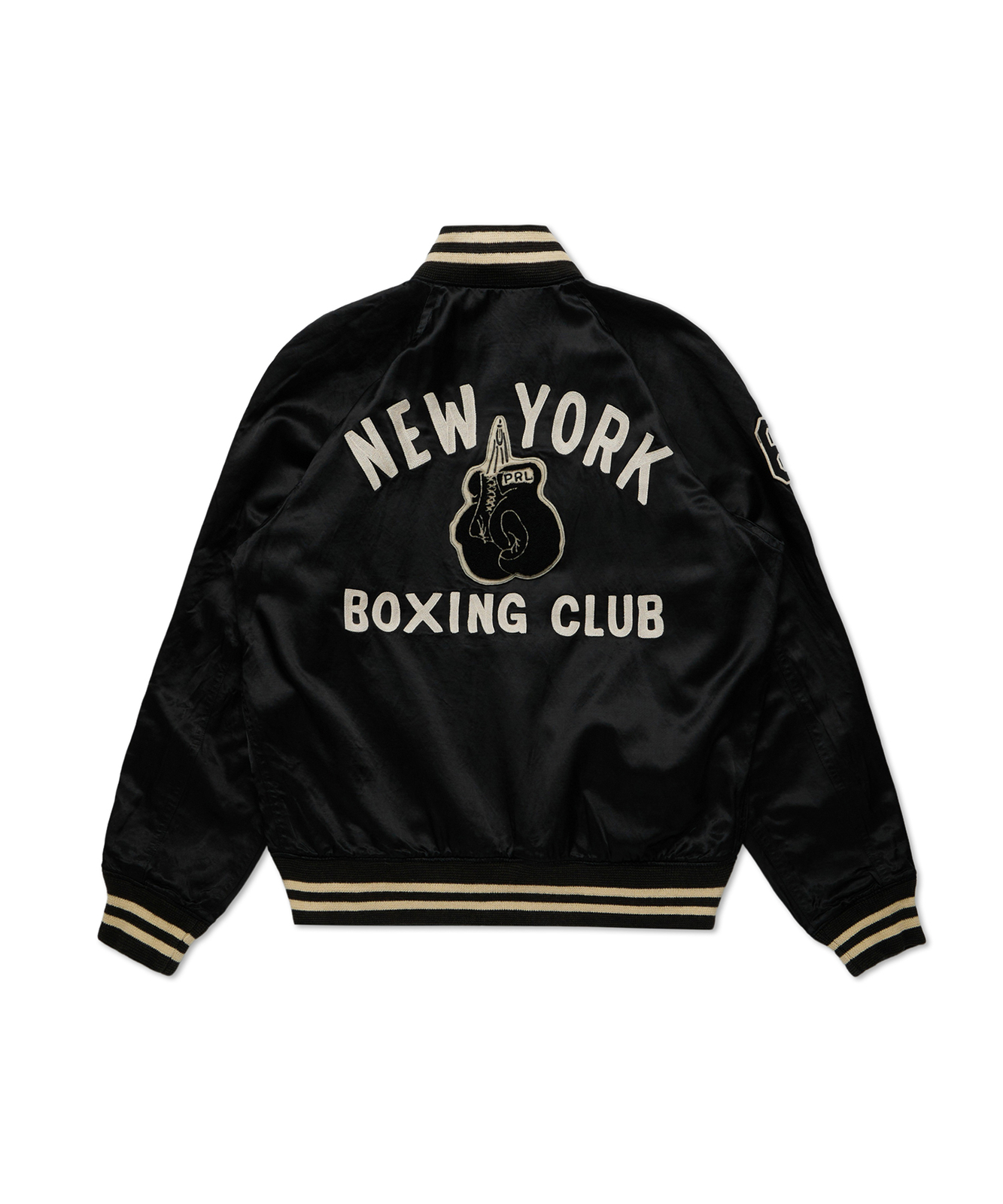 Polo Ralph Lauren New York Boxing Club Satin Varsity Reversible Jacket ...