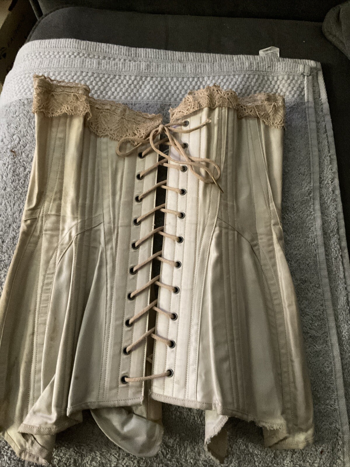 Antique ladies Victorian Dress Corset - Gem