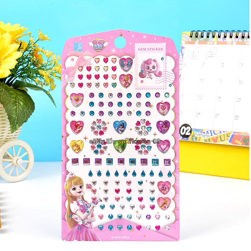 Catch! Teenieping Princess Dress Up 3D Bubble Necklace Diamond Stickers ...