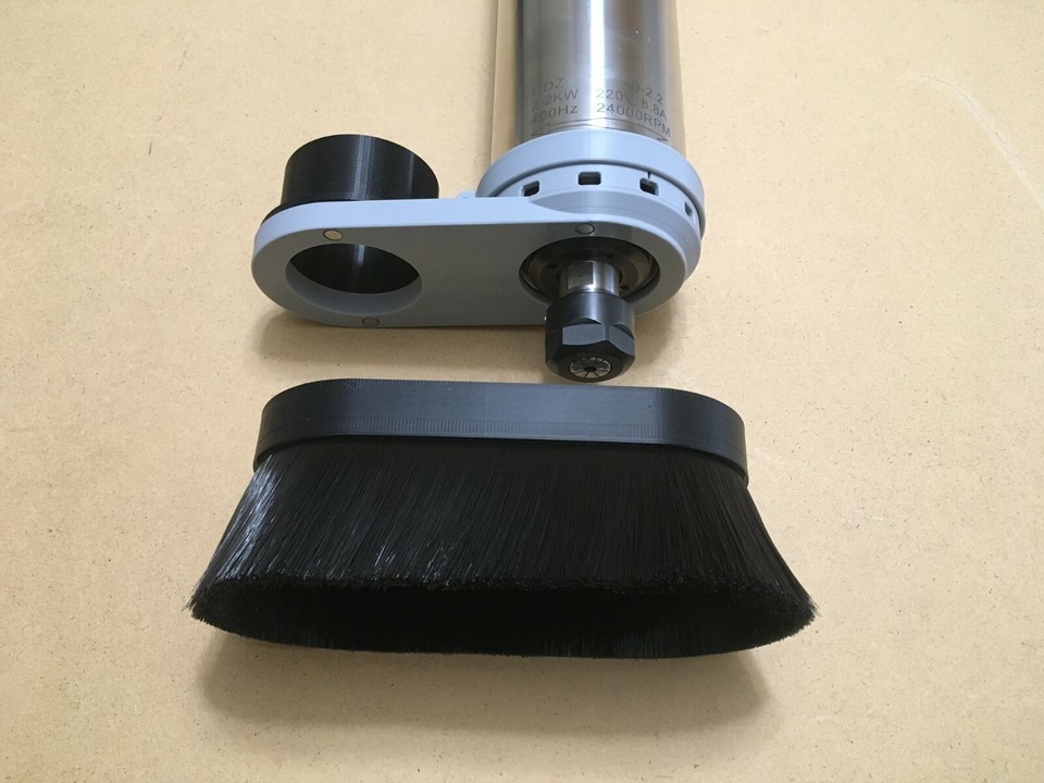 CNC Router | Dust Boot | Dust Shoe | 80mm ER20 Spindle | Custom Vacuum ...