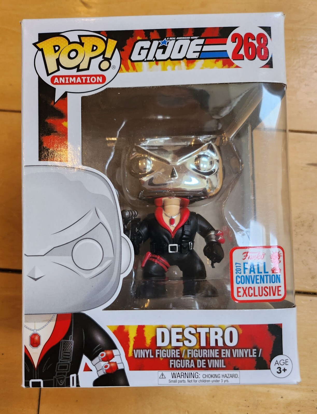 Destro #268 -GI Joe Pop [2017 Fall Exclusive] See pics for box ...