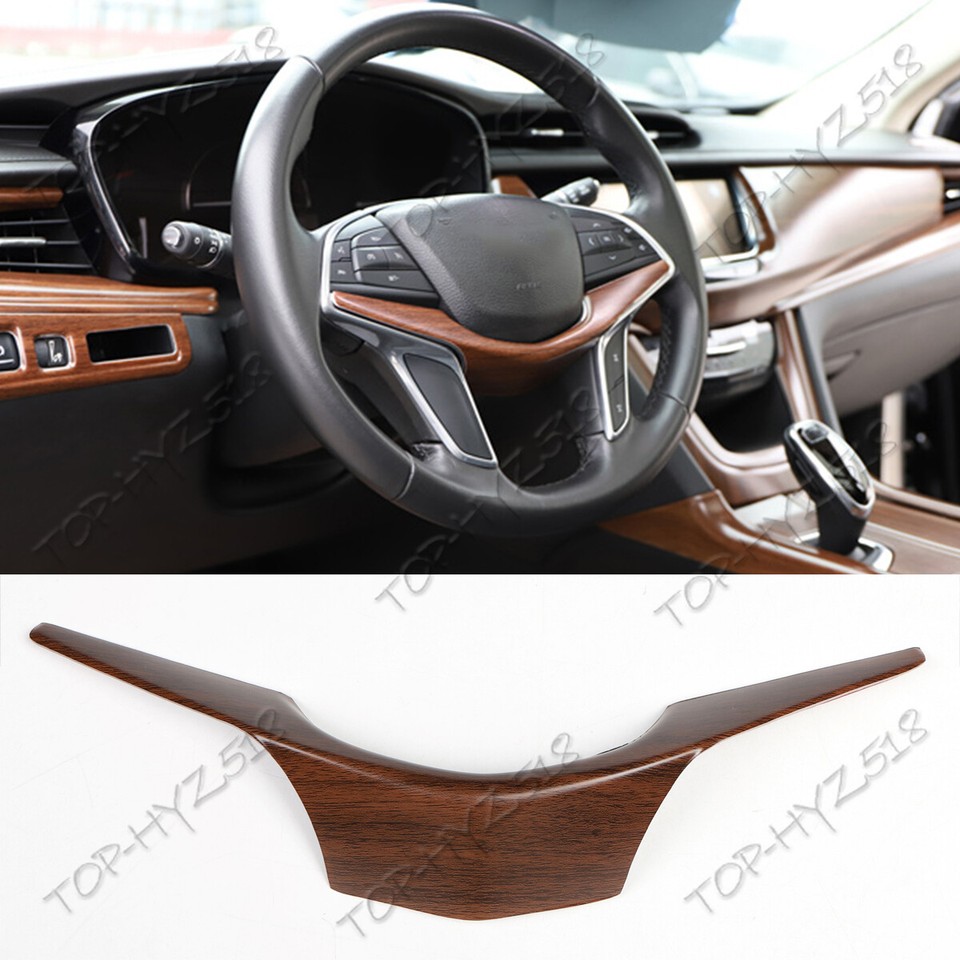 For Cadillac XT5 2020-2024 ABS Wood Grain interior kit Trim Strip Trim ...
