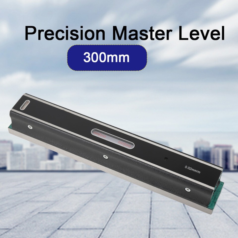 Precision Master Level, 300mm 12'' Master Precision Level in Fitted Box ...