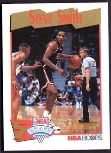 1991-92 Hoops Steve Smith Rookie Card #550 BK172 Basketball Card | eBay