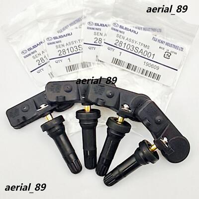 (4) TPMS Tire Pressure Sensor For Subaru WRX Forester OEM 28103SA001 ...