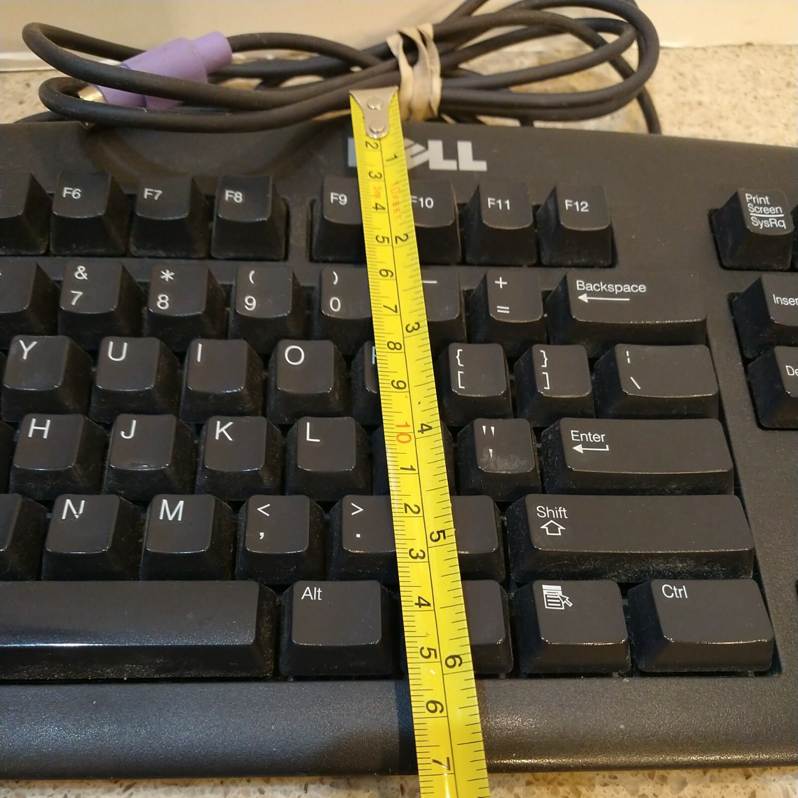 Dell Wired Keyboard Model RT7D20 04N454 UNTESTED | eBay