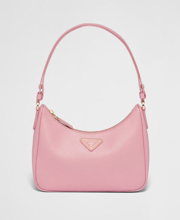 Prada Re-Edition Saffiano Leather Mini Bag In Petal Pink | eBay Prada Re-Edition Saffiano Leather Mini Bag In Petal Pink | eBay