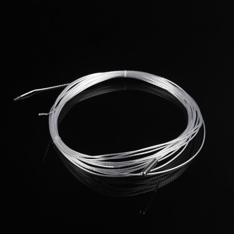 Pt100 Temperature 2 Wire Mini RTD Probe -40~200℃ 2M FEP Temp Wire | eBay