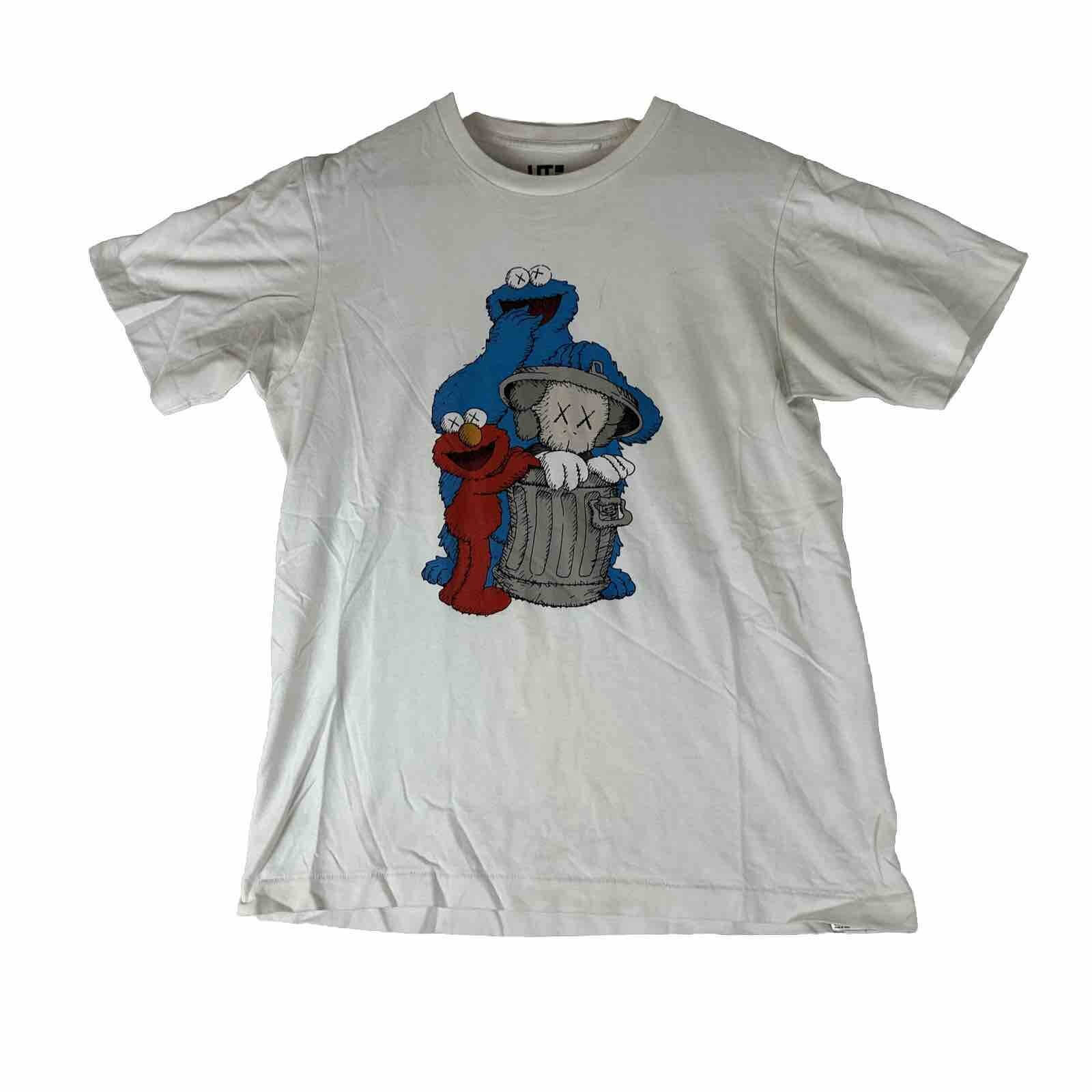 Y2K Kaws Uniqlo Sesame Street Companion Trash Can Elm… - Gem
