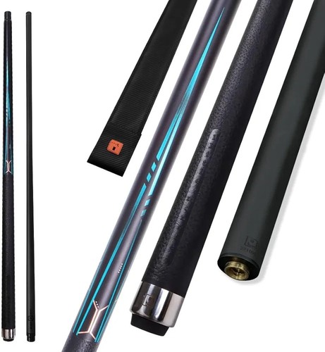 12.5mm Carbon Fiber Little Monster Mechanical Thunder Storm Pool Cue ...