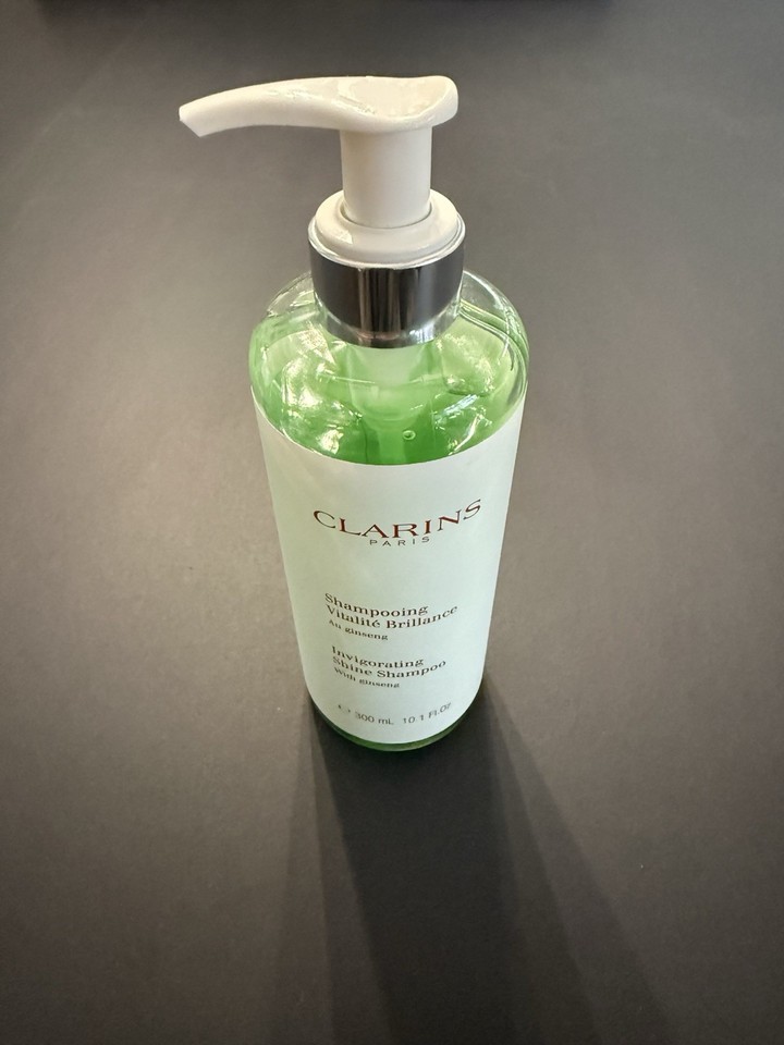 Clarins Invigorating Shine Shampoo With Ginseng 10.1oz / 300ml NEW | eBay