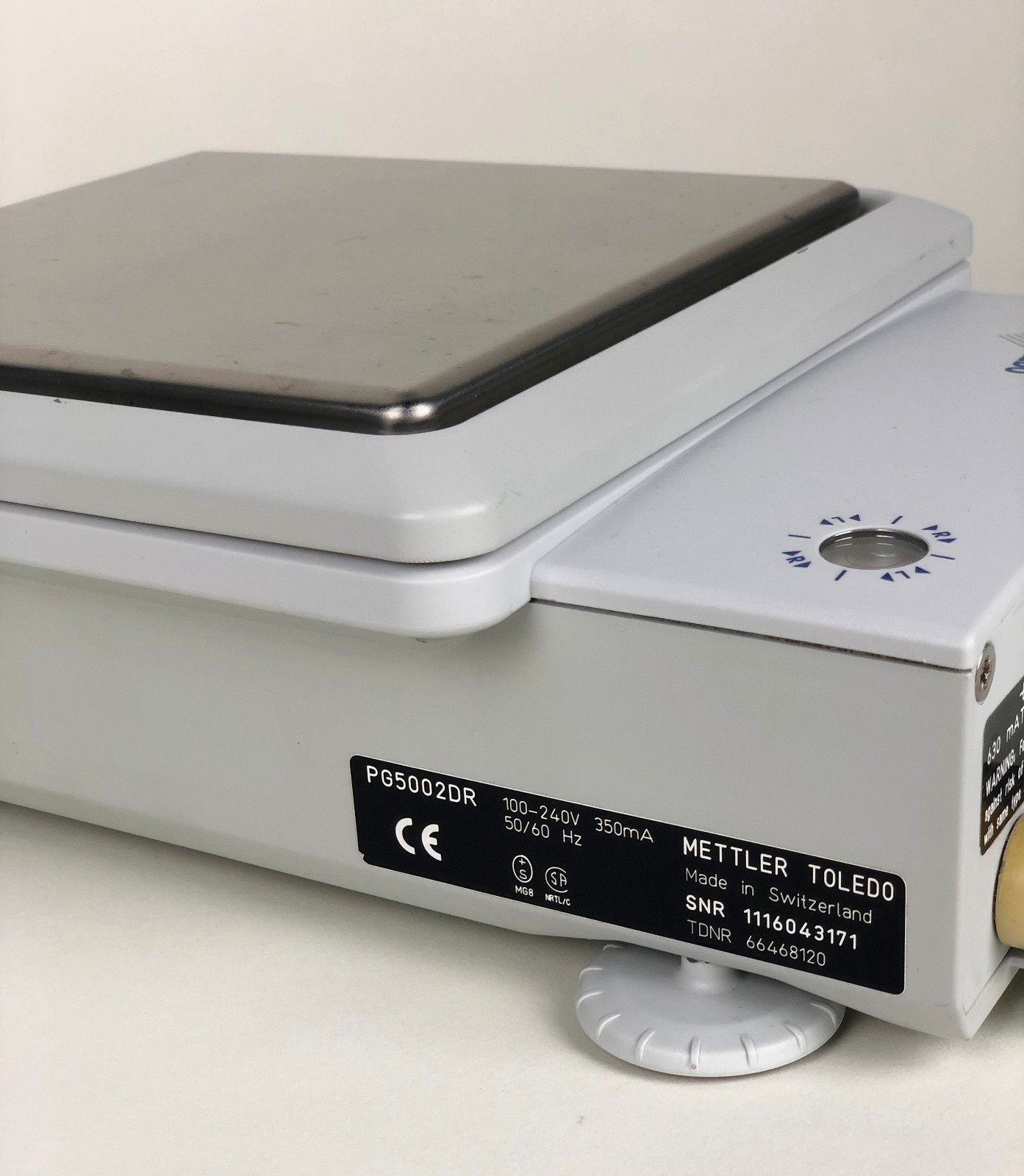 Mettler TOLEDO Pg5002 Delta Range Scale Max 5100 G D 0.1g / 0.01g for ...