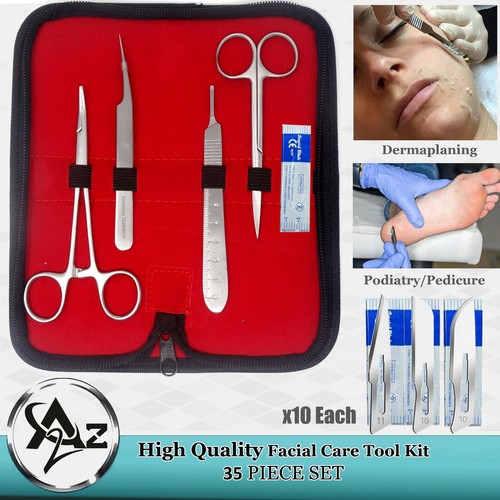 Best Dermaplaning Dead Skin Removing Face Care Kit - Disposable Blade ...