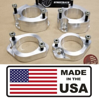 StreetRays 2" Front & Rear Billet Leveling Spacers Lift Kit Fits ...