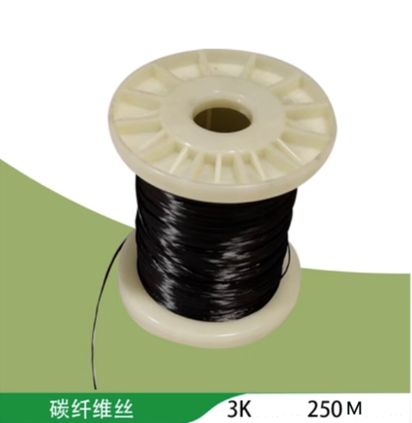 High Quality Carbon Fiber Tow Continuous Filament Yarn Thread Tape 3K ...