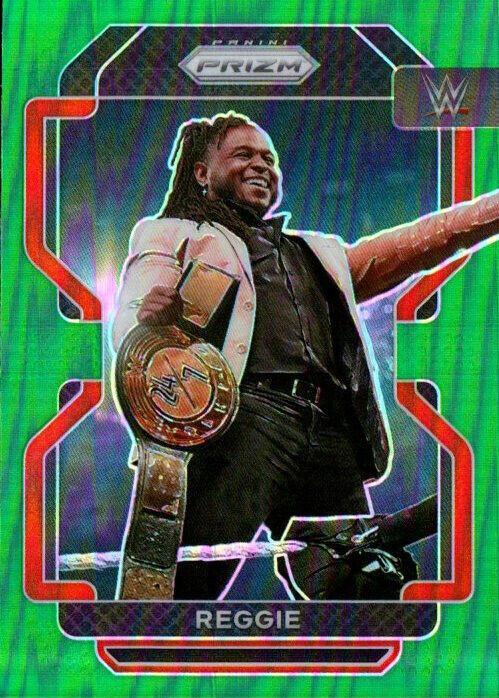2022 Panini Prizm WWE - Reggie #127 Green Prizm for sale online | eBay