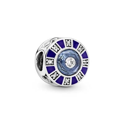 Pendant Pandora Mosaic Blue 798031EN195 Charm Silver Zircons Enamel ...
