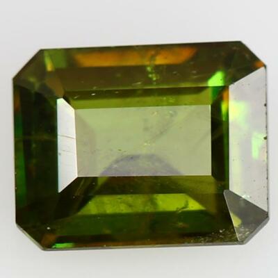 1.95CTS NATURAL COLOR CHANGE CHROME SPHENE TITANIUM GEMSTONE WITH FREE ...