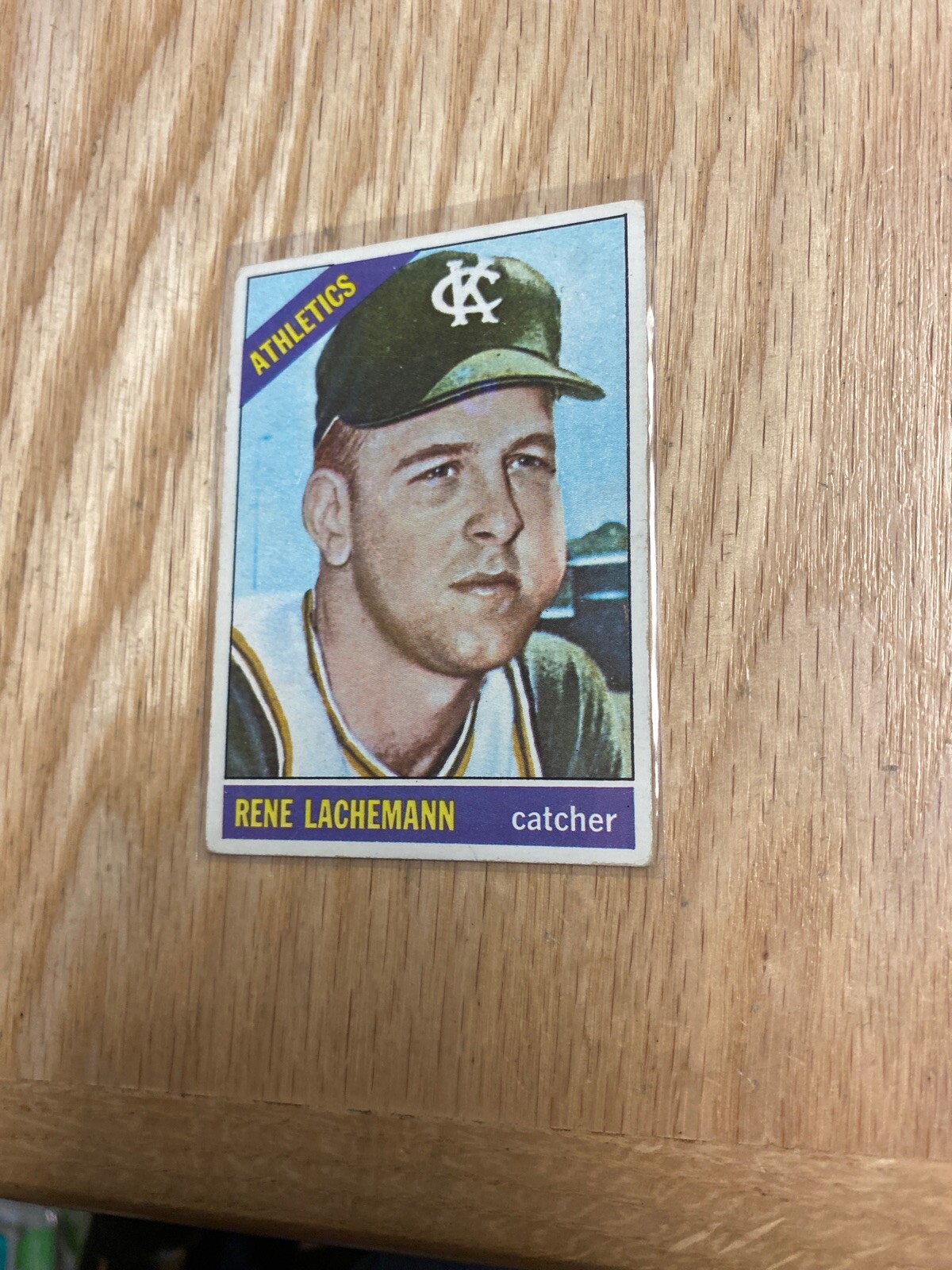 1966 Topps Baseball Rene Lachemann Kansas City Athletics #157 | eBay