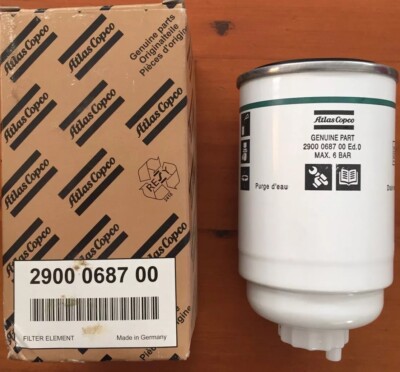 Atlas Copco Fuel / Water Separator Filter - 2900068700 - NEW | eBay ...