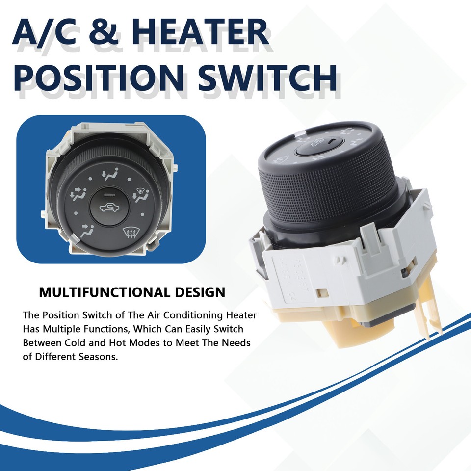 Ac Mode Hvac Control Switch Fit for 2006-2012 Toyota RAV4 55901-0R010 ...