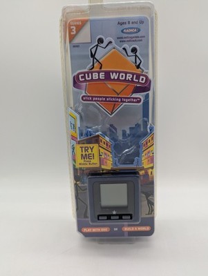 Sealed Radica Games Cube World Series 3 Chief Blue Stick People ...