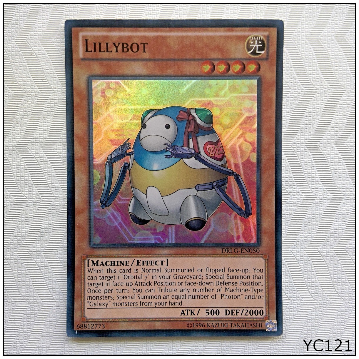 Lillybot - DRLG-EN050 - Super Rare Unlimited Yugioh | eBay