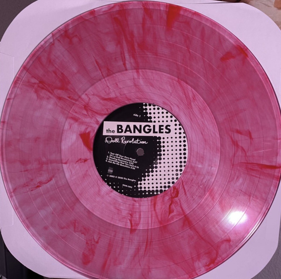 THE BANGLES - DOLL REVOLUTION LP RSD HAND NUMBERED 2xLP PINK SWIRL ...