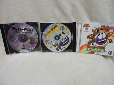 Putt Putt CD Rom Lot Child Learning 1997 | eBay