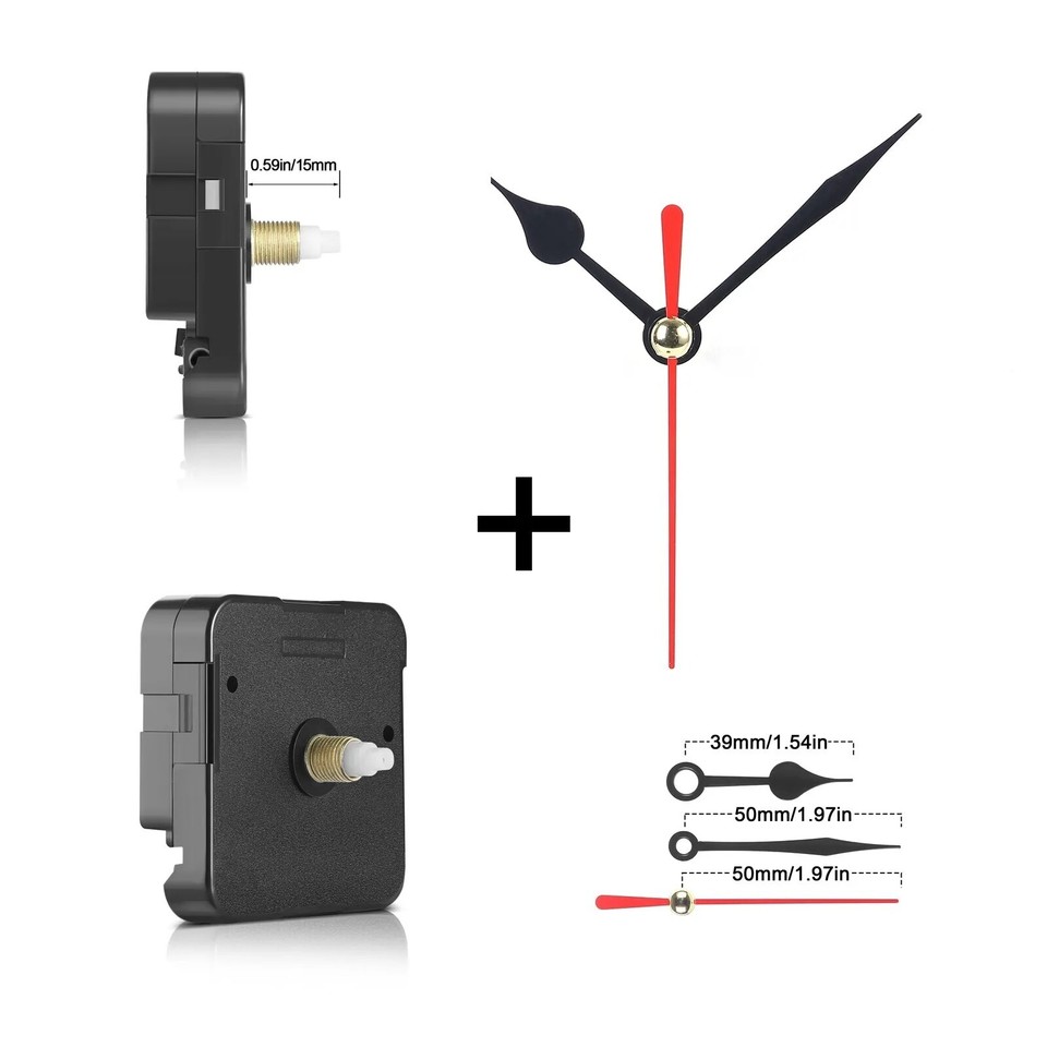M2188 shaft 16mm Quartz wall clock Movement Mechanism Part Repair ...
